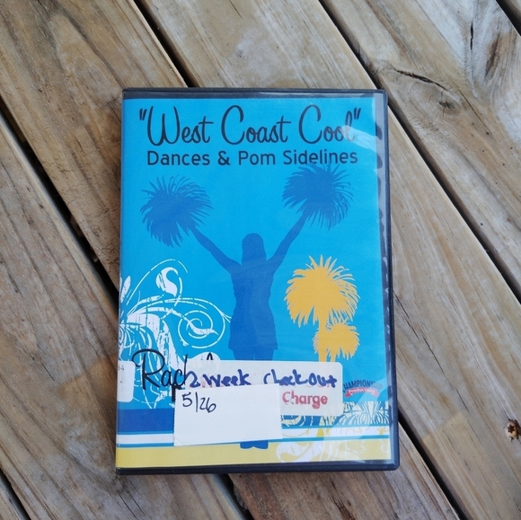 Media | West Coast Cool Dances Pom Sidelines Dvd Cheerleading ...